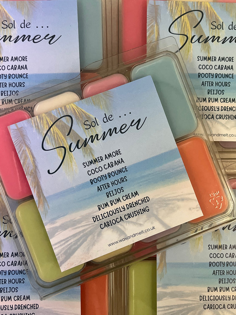 SOL DE ... SUMMER WAX MELT COLLECTION BOX | WAXANDMELT